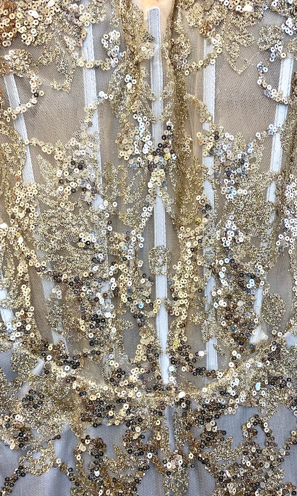 Shimmer Corset Bodice Mermaid Evening Gown- Gold Mist – Moda Glam Boutique